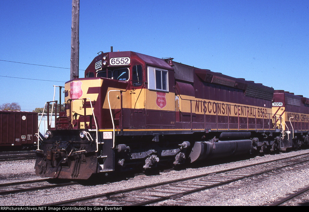 WC SD45 #6552 - Wisconsin Central